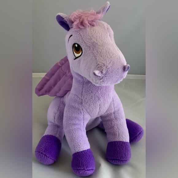 Disney | Toys | Disney Sofia The First Minimus The Purple Pegasus Plush Stuffed Animal | Poshmark